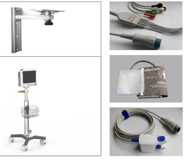Monitor theo dõi bệnh nhân 5 thông số Zoncare PM-7000D